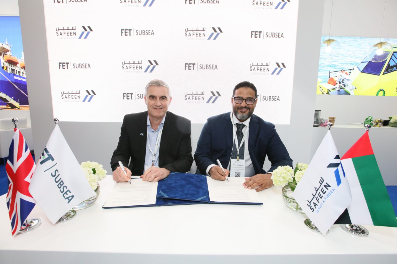 FET and SAFEEN Survey Sign MOU For Subsea Services | Blogs